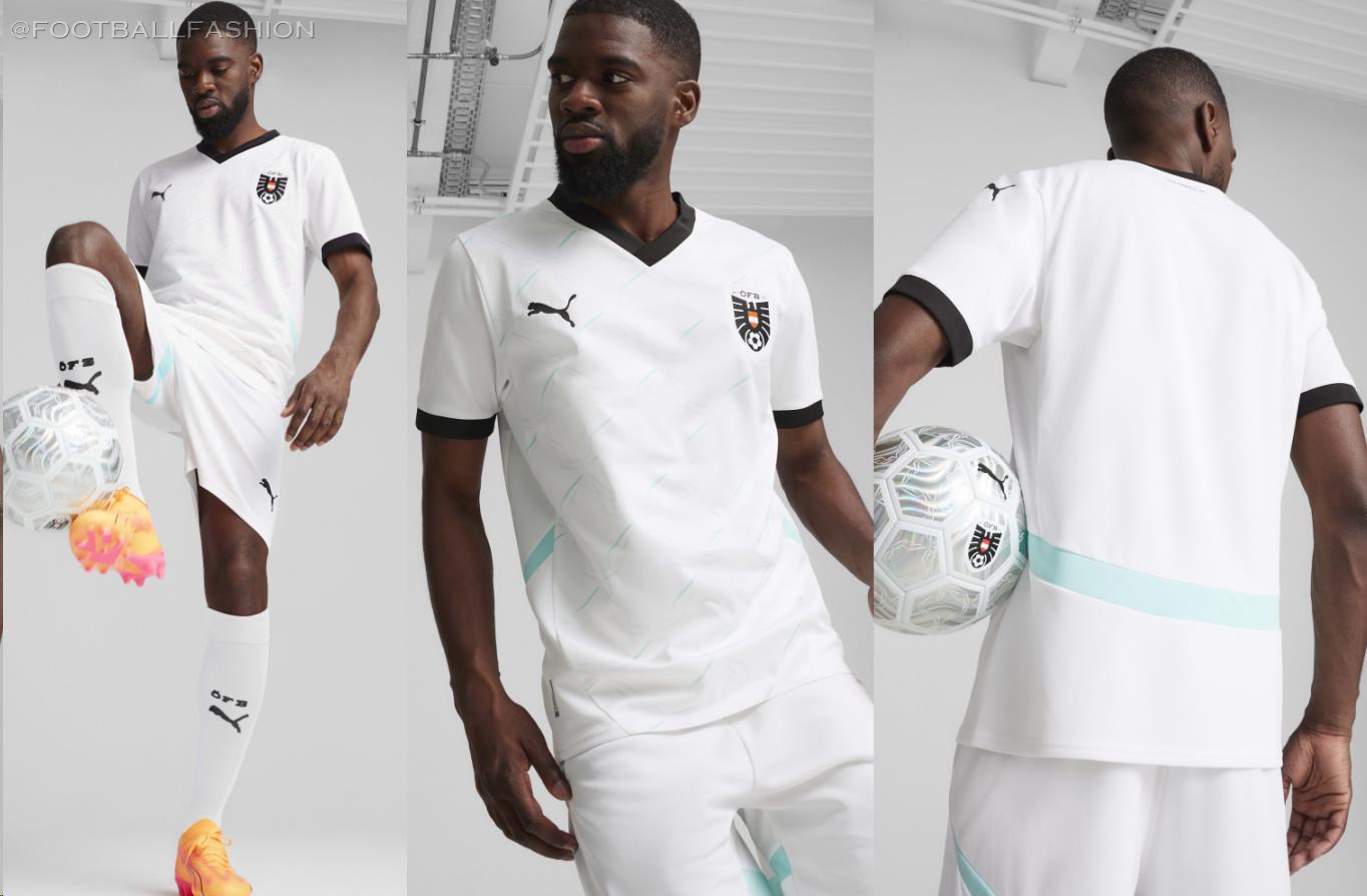 Austria 2024/25 PUMA Home and Away Kits - FOOTBALL FASHION