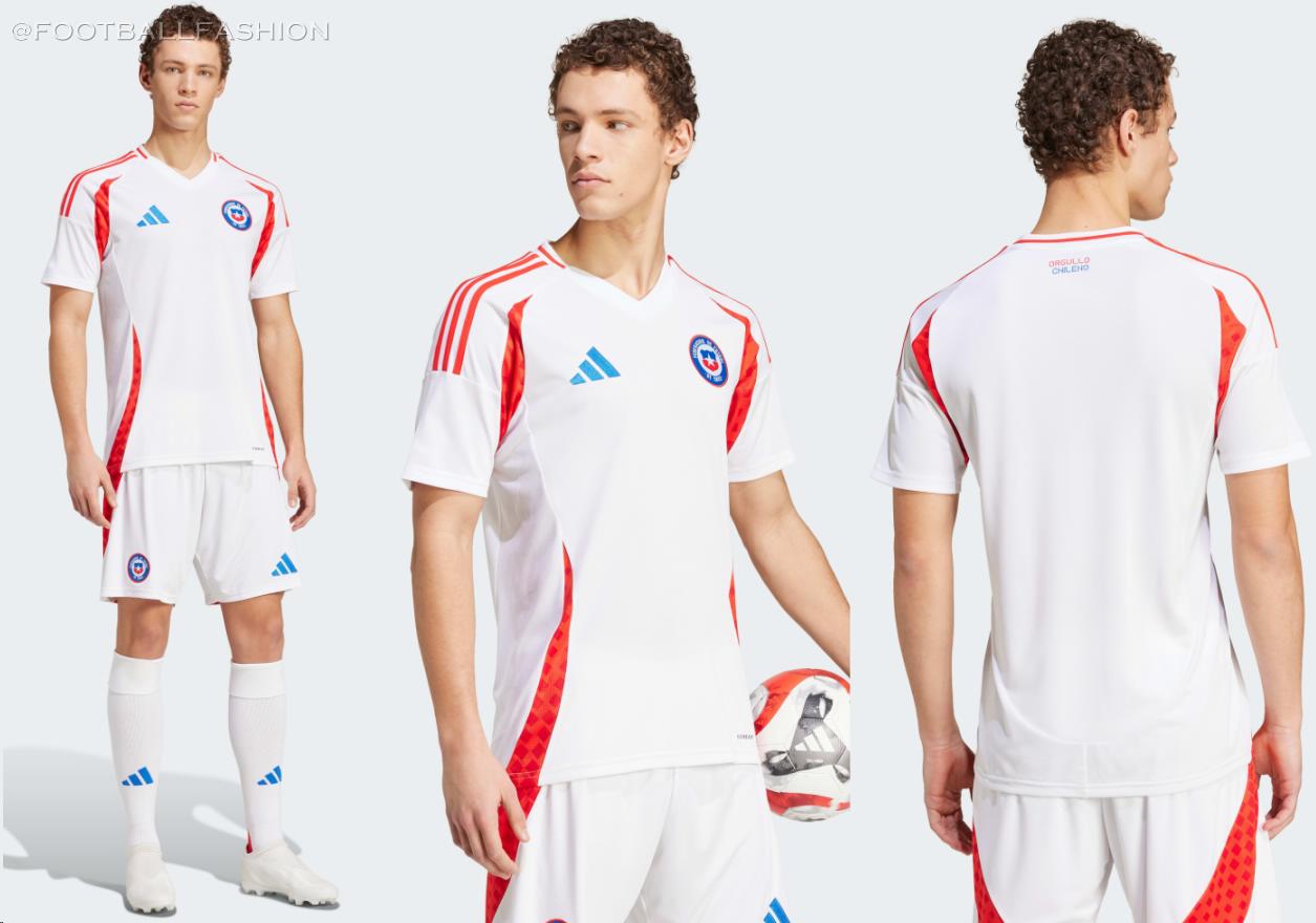 Chile 2024/25 adidas Home and Away Kits - FOOTBALL FASHION