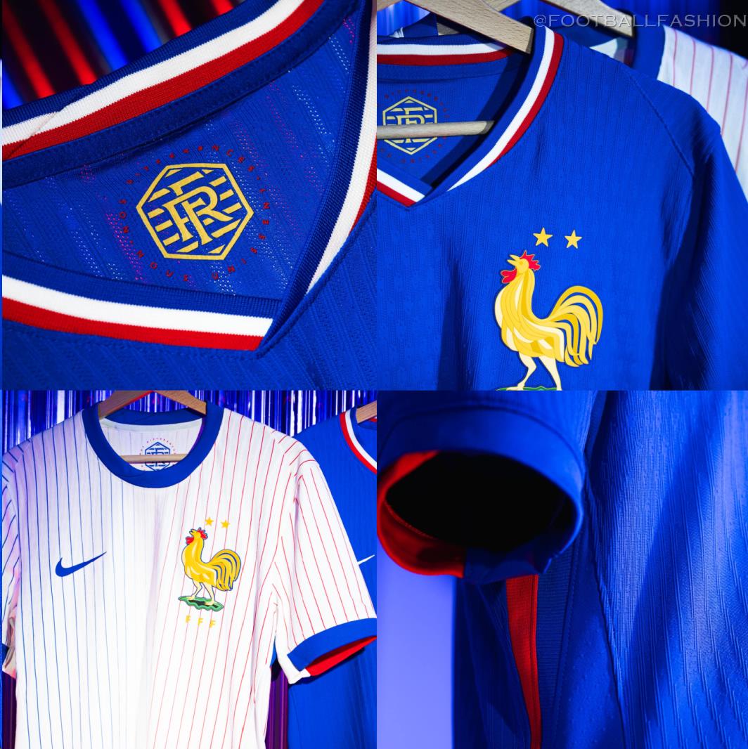 France 2024/25 Nike Home and Away Kits - FOOTBALL FASHION