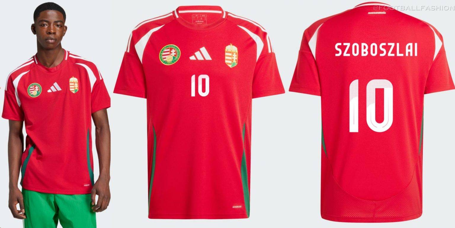 Hungary 2024/25 adidas Home and Away Kits - FOOTBALL FASHION