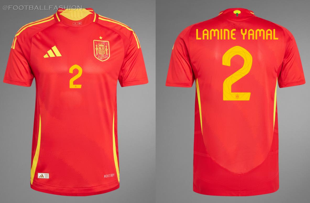 Spain 2024/25 adidas Home and Away Kits - FOOTBALL FASHION