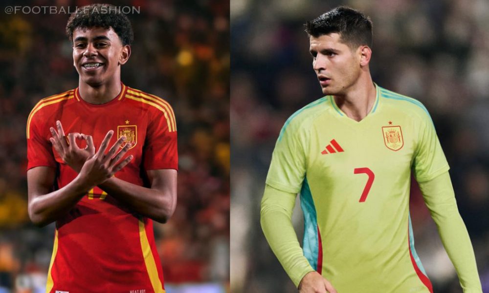 Spain 2024/25 adidas Home and Away Kits - FOOTBALL FASHION