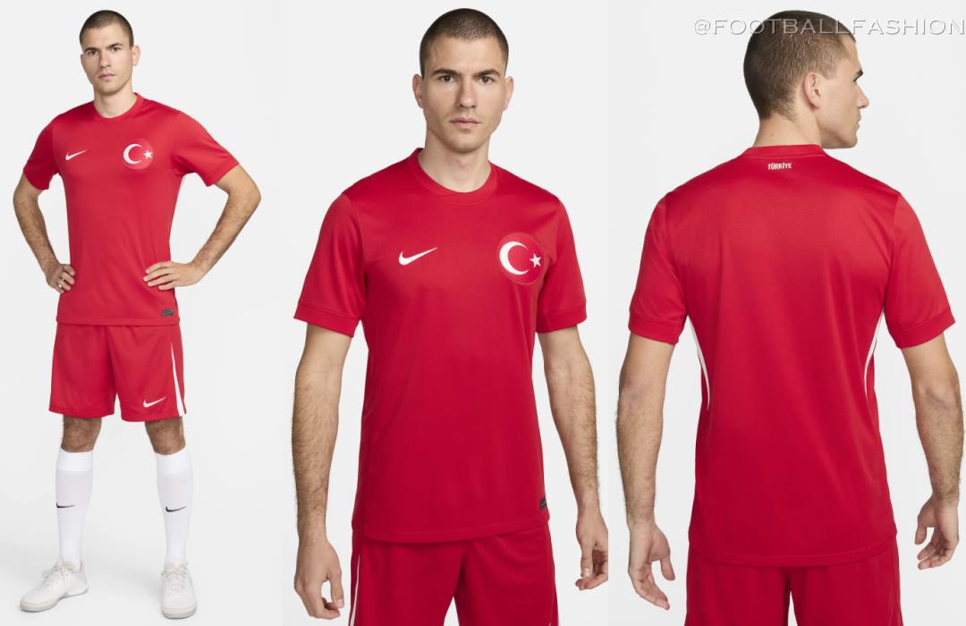 Türkiye 2024/25 Nike Home and Away Kits - FOOTBALL FASHION