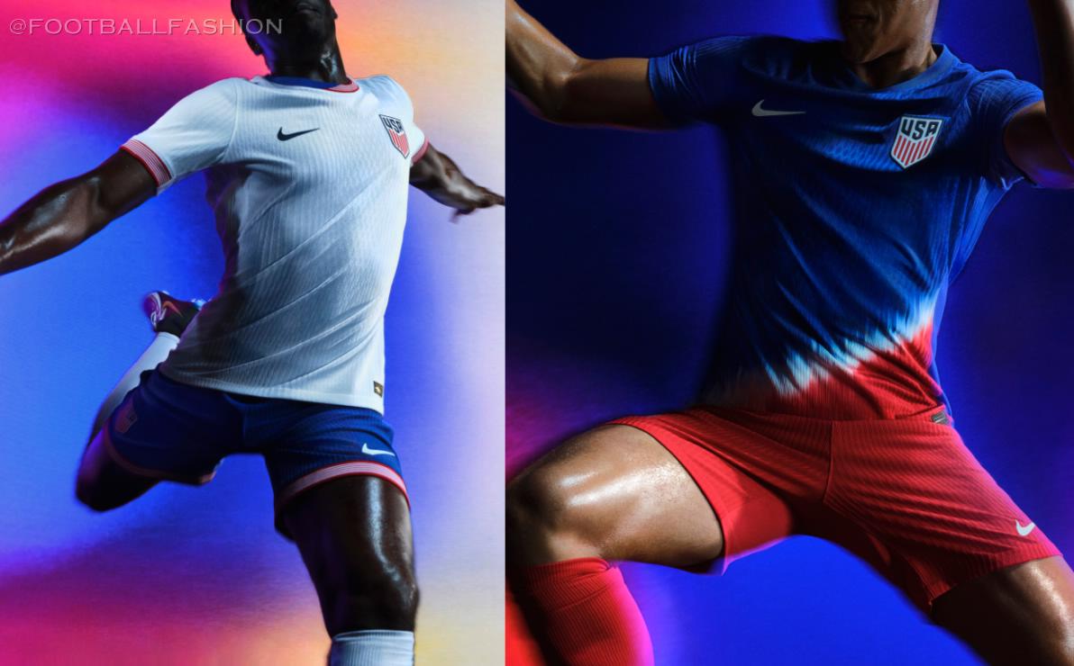 USA 2024/25 Nike Home and Away Jerseys - FOOTBALL FASHION