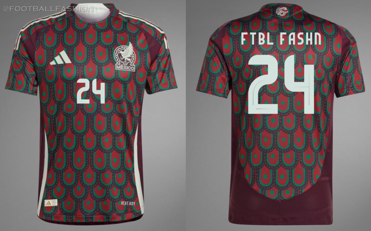 Mexico 2024/25 adidas Home and Away Jerseys - FOOTBALL FASHION