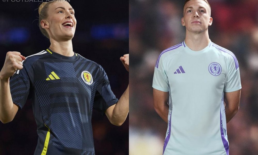 Scotland 2024/25 adidas Home and Away Kits - FOOTBALL FASHION
