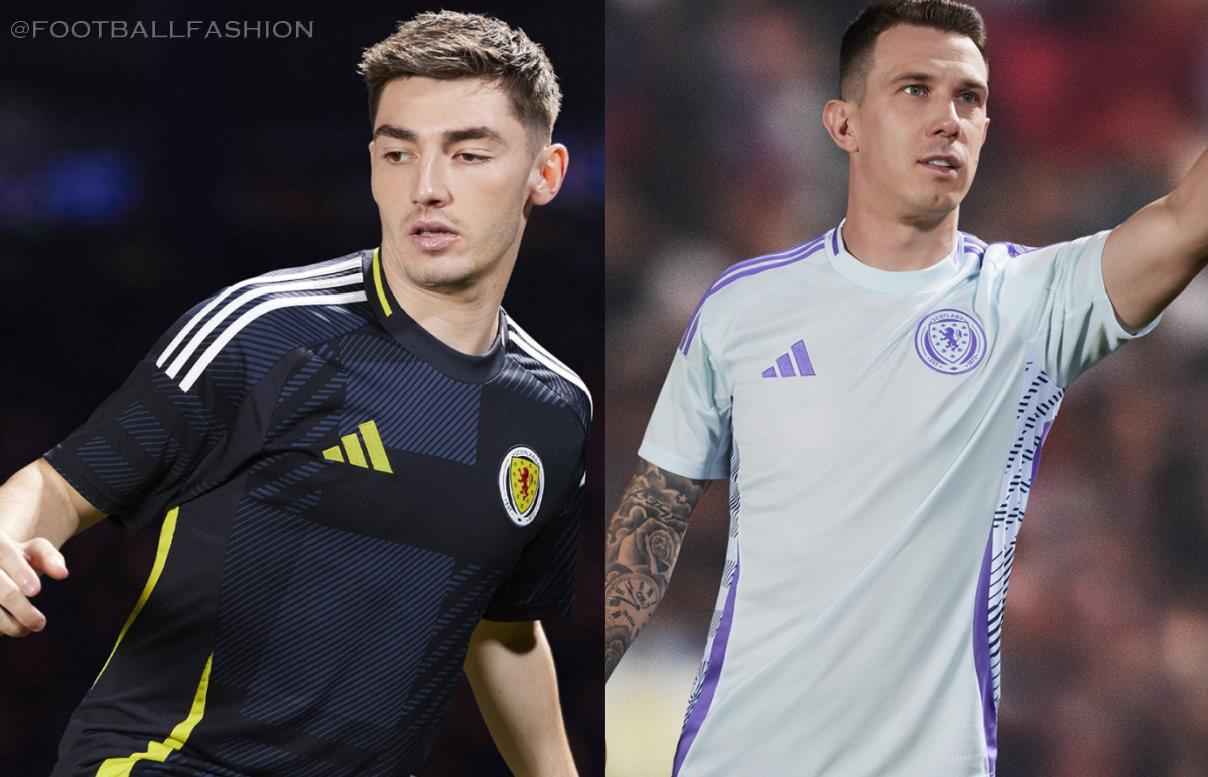 Scotland 2024/25 adidas Home and Away Kits - FOOTBALL FASHION
