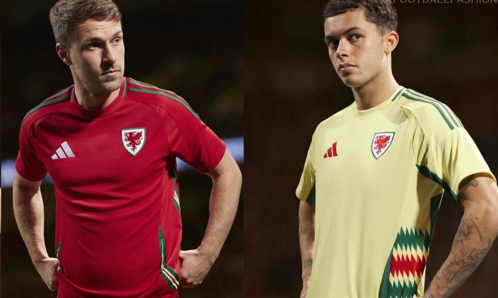 Wales 2024/25 adidas Home and Away Kits - FOOTBALL FASHION