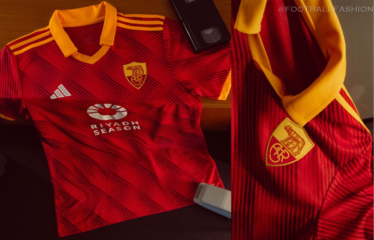 AS Roma 2024 'ASR Origins' adidas Kit - FOOTBALL FASHION