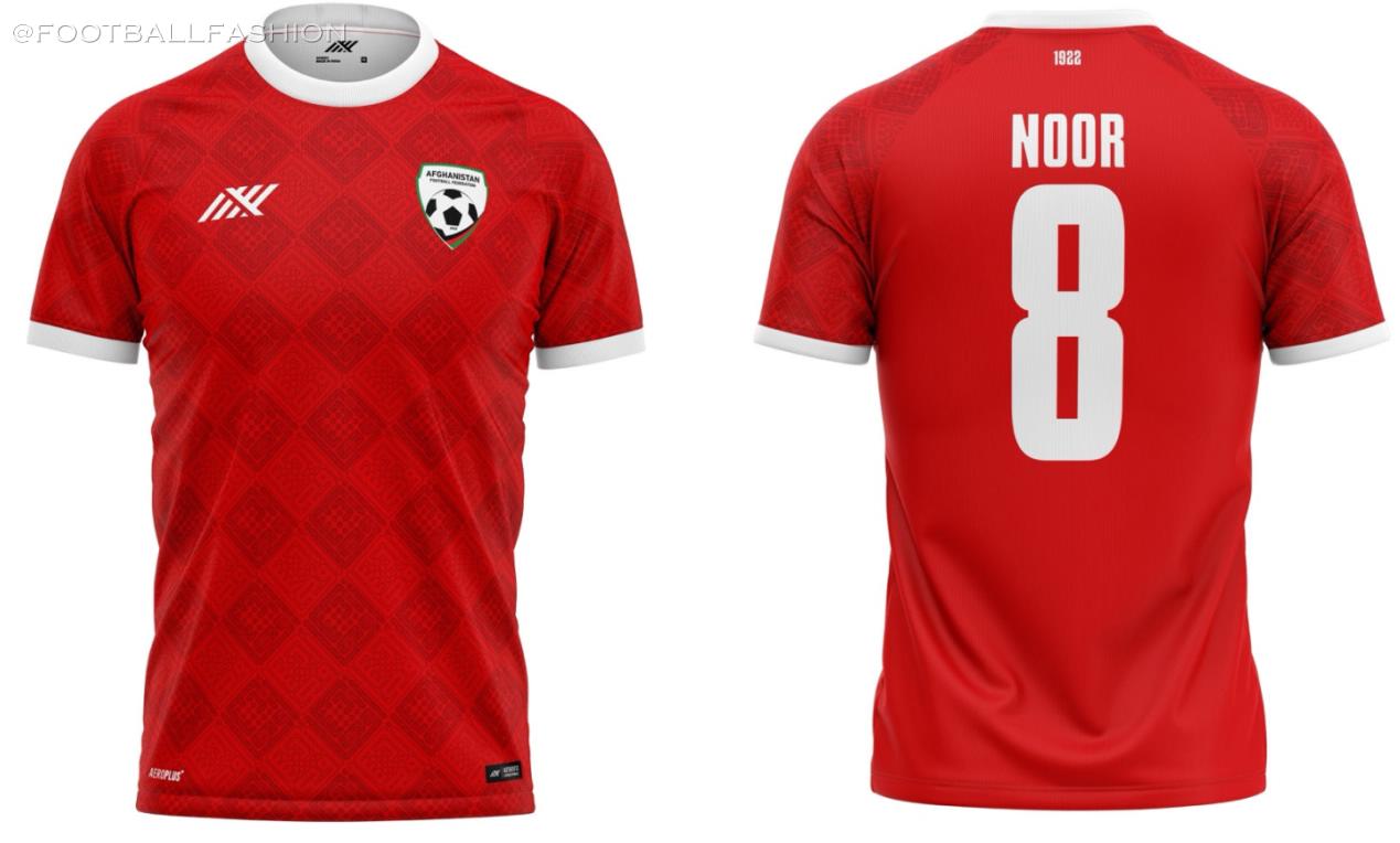 Afghanistan 2024/25 SIX5SIX Home and Away Kits - FOOTBALL FASHION