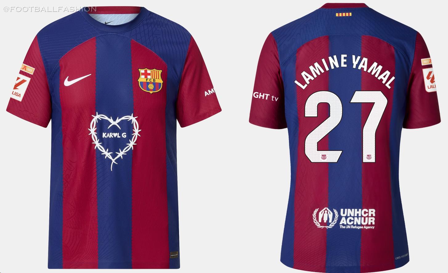 FC Barcelona x KAROL G 2024 Nike Kit - FOOTBALL FASHION