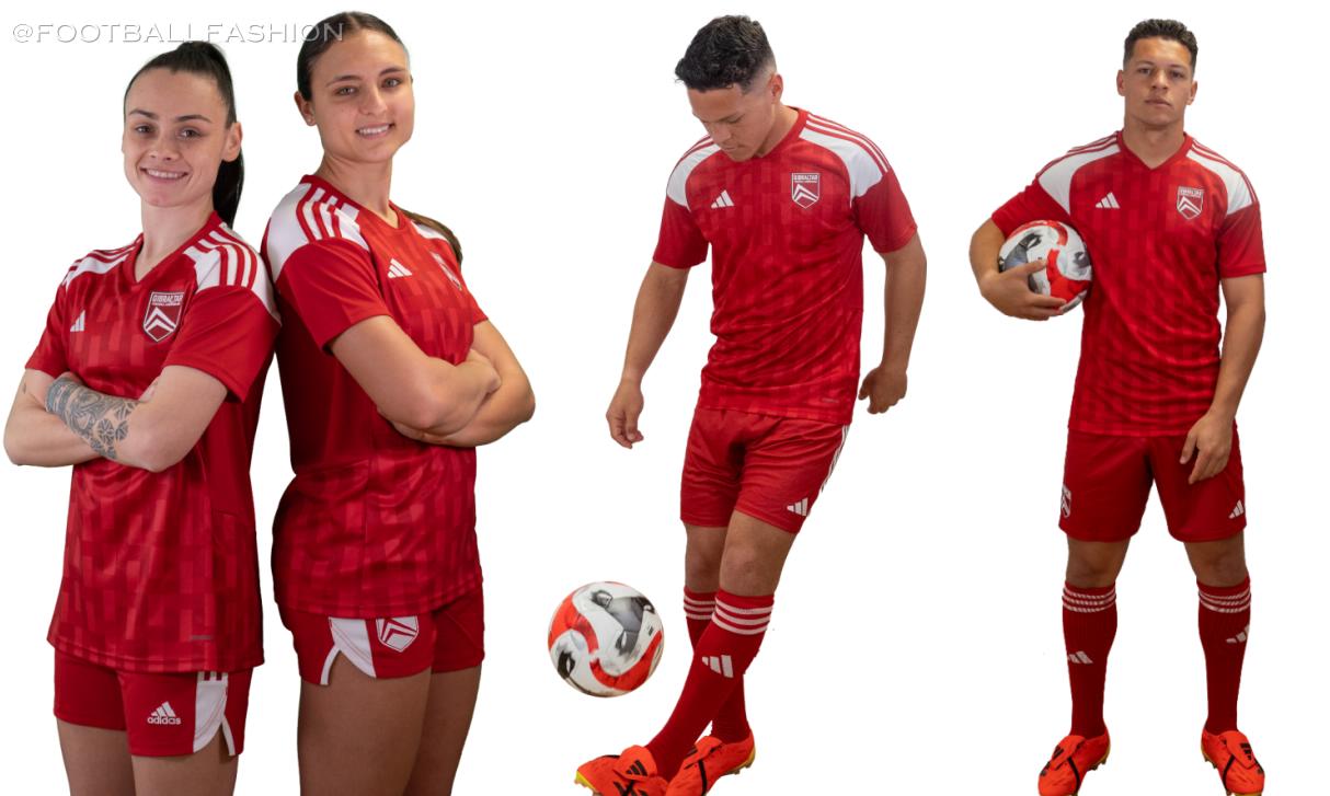 Gibraltar 2024/25 adidas Home Kit - FOOTBALL FASHION