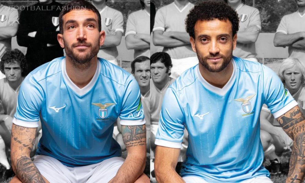 SS Lazio Special 50th Anniversary Mizuno Kit - FOOTBALL FASHION