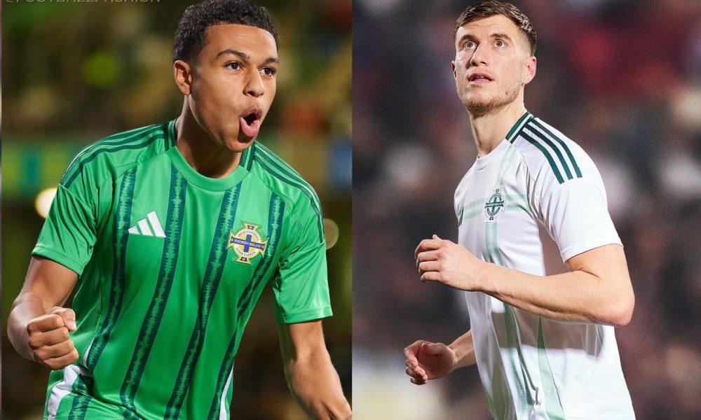 Northern Ireland 2024/25 adidas Home and Away Kits - FOOTBALL FASHION