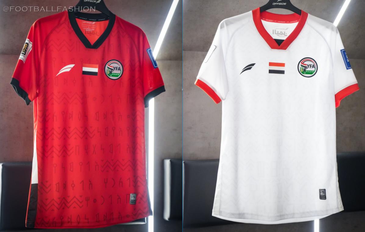 Yemen 2024/25 Offside Home and Away Kits - FOOTBALL FASHION