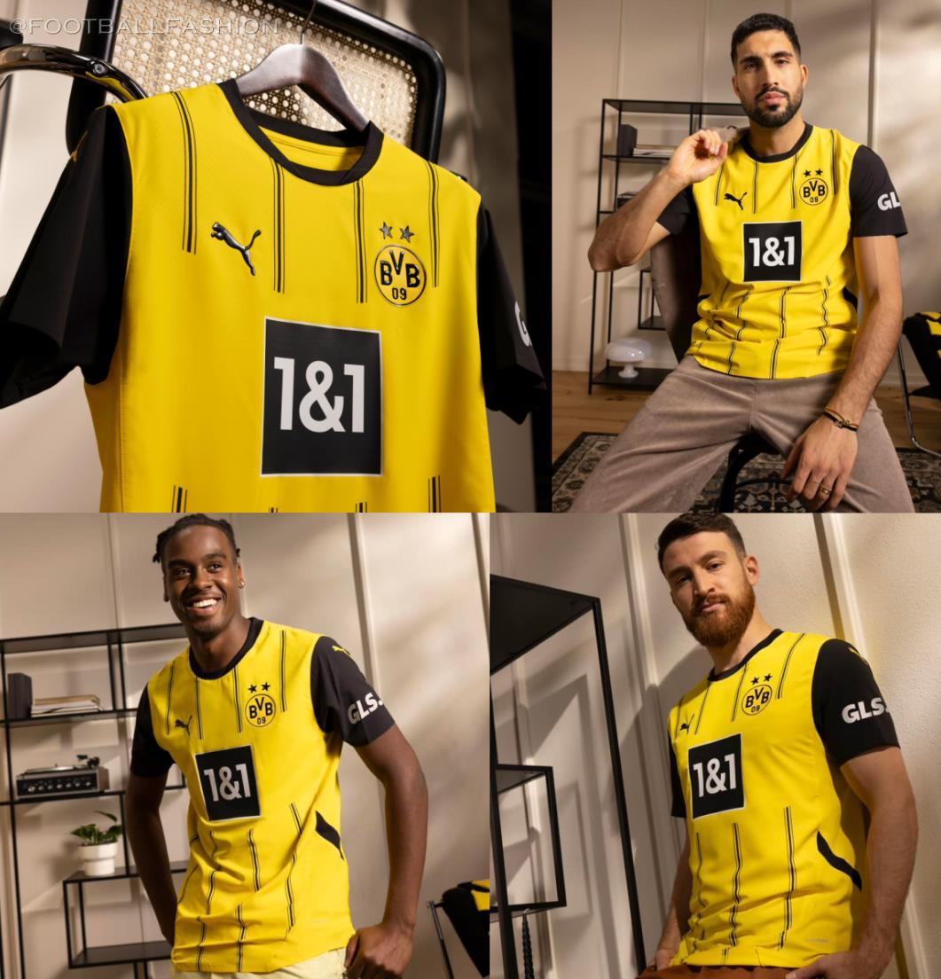 Borussia Dortmund 2024/25 PUMA Home Kit - FOOTBALL FASHION