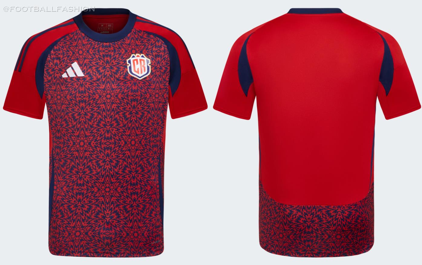 Costa Rica 2024/25 adidas Home and Away Kits - FOOTBALL FASHION