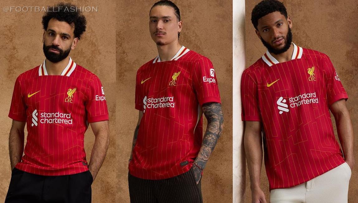 Liverpool FC 2024/25 Nike Home Kit - FOOTBALL FASHION