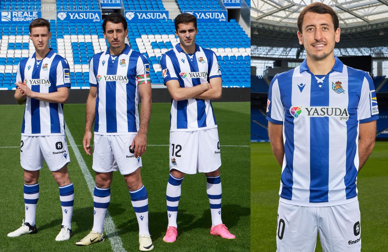 Real Sociedad 2024/25 Macron Home Kit - FOOTBALL FASHION