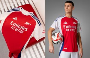 Arsenal 2024/25 adidas Home Kit - FOOTBALL FASHION
