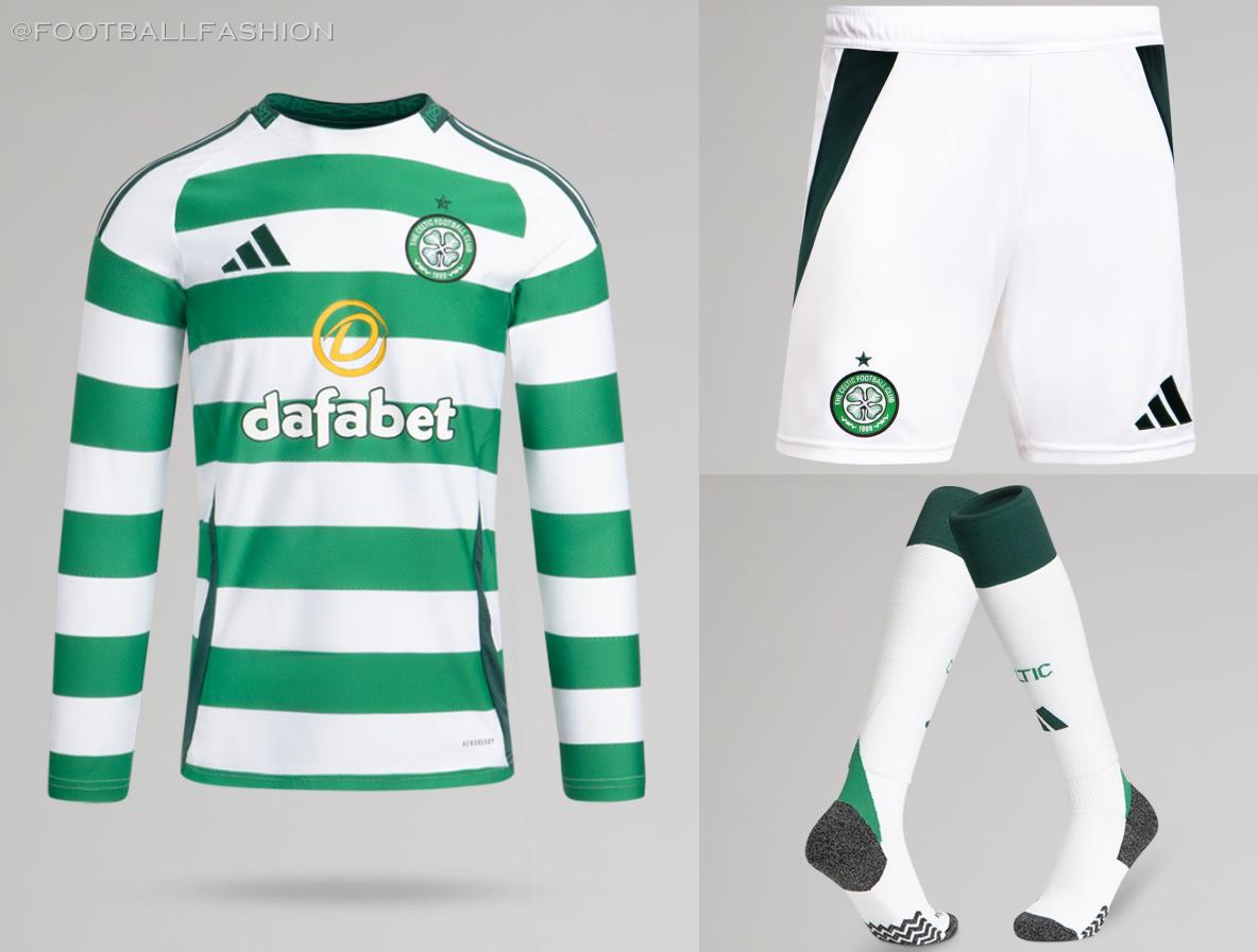 Celtic FC 2024/25 adidas Home Kit - FOOTBALL FASHION
