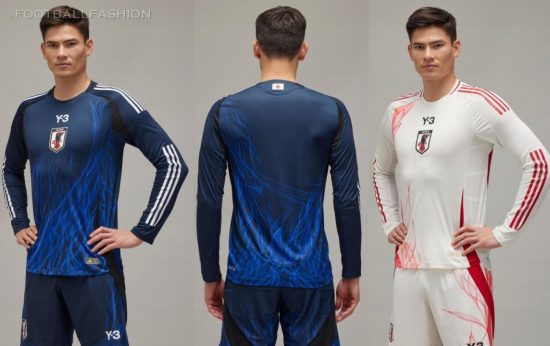 Japan 2024/25 adidas x Y-3 Home and Away Kits - FOOTBALL FASHION