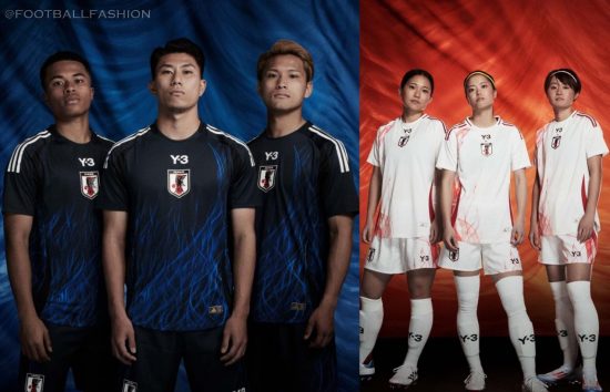 Japan 2024/25 adidas x Y-3 Home and Away Kits - FOOTBALL FASHION