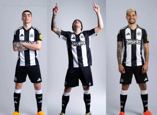 Newcastle United 2024/25 adidas Home Kit - FOOTBALL FASHION