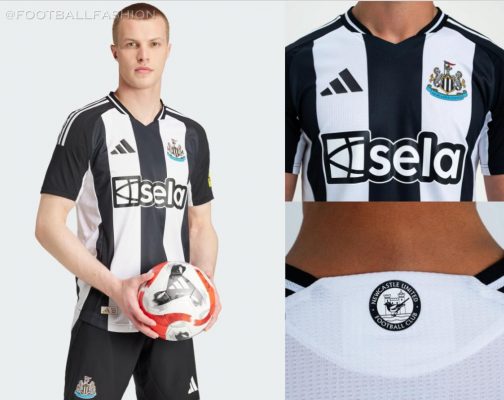 Newcastle United 2024/25 adidas Home Kit - FOOTBALL FASHION