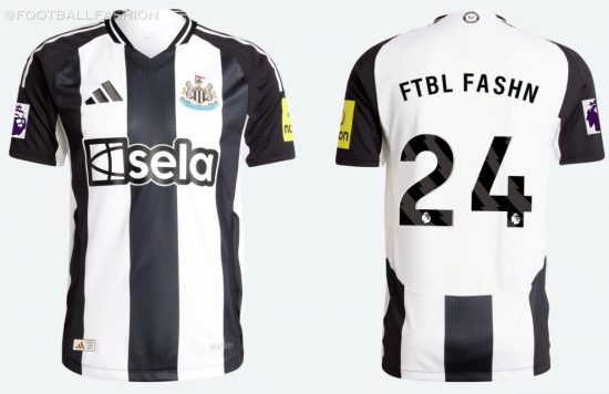 Newcastle United 2024/25 adidas Home Kit - FOOTBALL FASHION