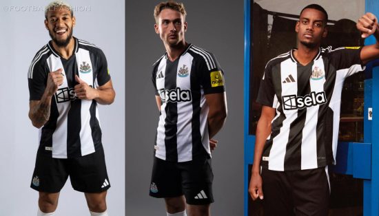 Newcastle United 2024/25 adidas Home Kit - FOOTBALL FASHION