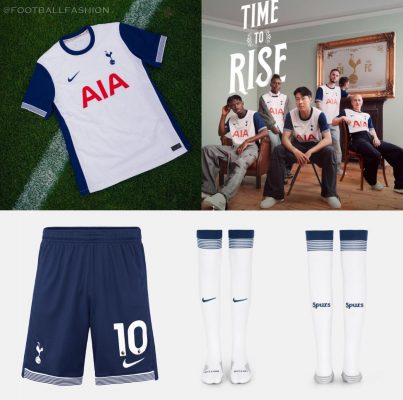Tottenham Hotspur 2024/25 Nike Home Kit - FOOTBALL FASHION