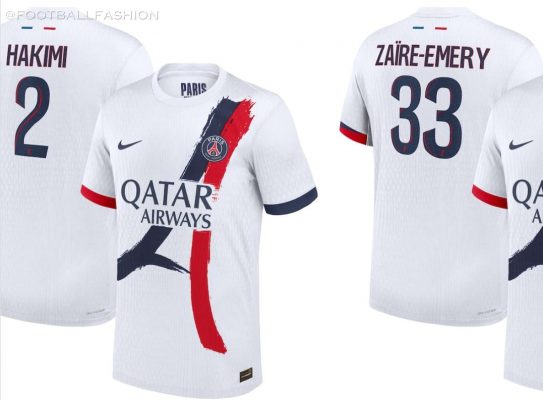 Paris Saint-Germain 2024/25 Nike Away Kit - FOOTBALL FASHION