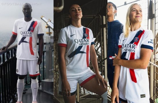 Paris Saint-Germain 2024/25 Nike Away Kit - FOOTBALL FASHION