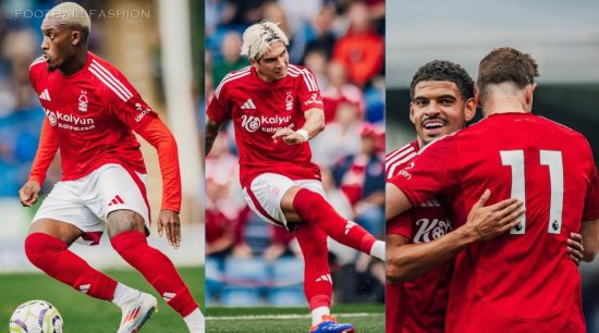 Nottingham Forest 2024/25 adidas Home Kit - FOOTBALL FASHION