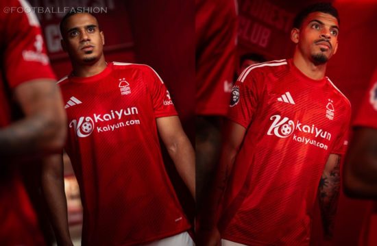 Nottingham Forest 2024/25 adidas Home Kit - FOOTBALL FASHION