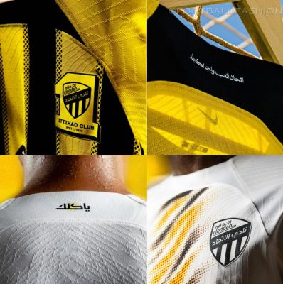 Al-Ittihad 2024/25 Nike Home and Away Kits - FOOTBALL FASHION