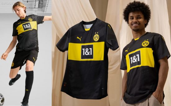 Borussia Dortmund 2024/25 PUMA Away and Third Kits Released - FOOTBALL ...
