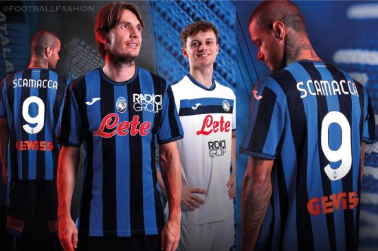 Atalanta BC 2024/25 Joma Home and Away Kits - FOOTBALL FASHION