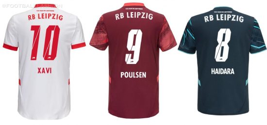 RB Leipzig 2024/25 PUMA Home, Away and Third Kits - FOOTBALL FASHION