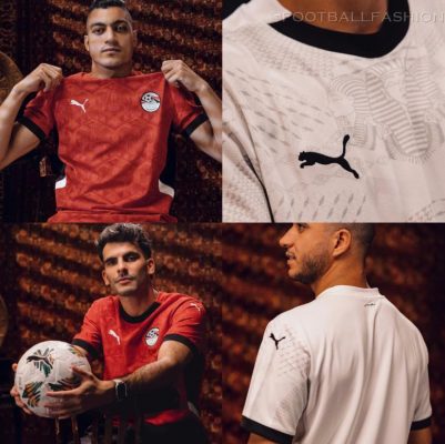 Egypt 2024/25 PUMA Home and Away Kits - FOOTBALL FASHION