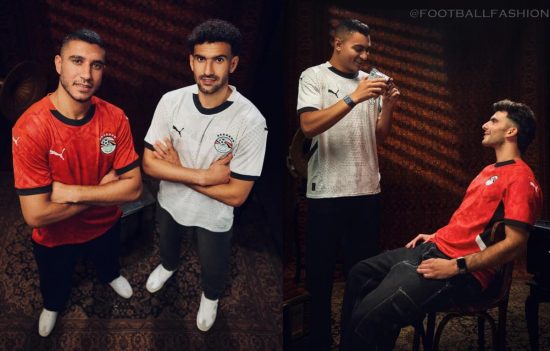Egypt 2024/25 PUMA Home and Away Kits - FOOTBALL FASHION