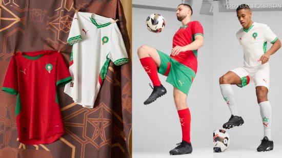 Morocco 2024/25 PUMA Home and Away Kits - FOOTBALL FASHION