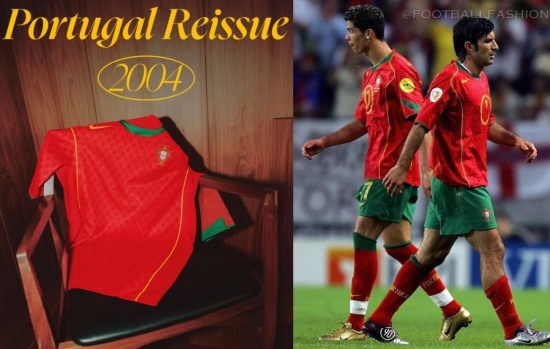 Reissue: Portugal 2004 Nike Home Kit - FOOTBALL FASHION