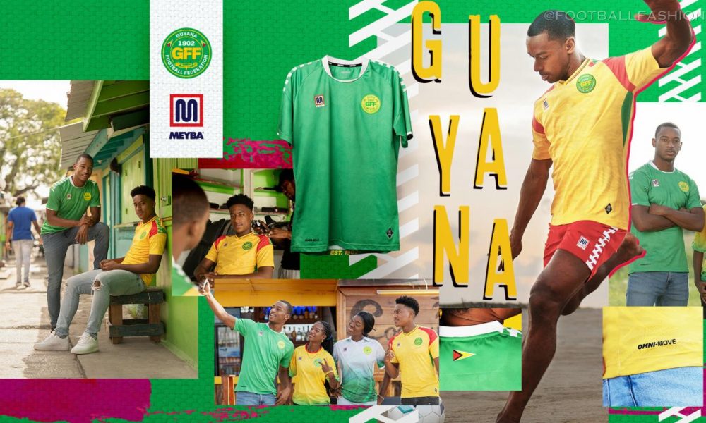 Guyana 2025 Meyba Home and Away Kits - FOOTBALL FASHION