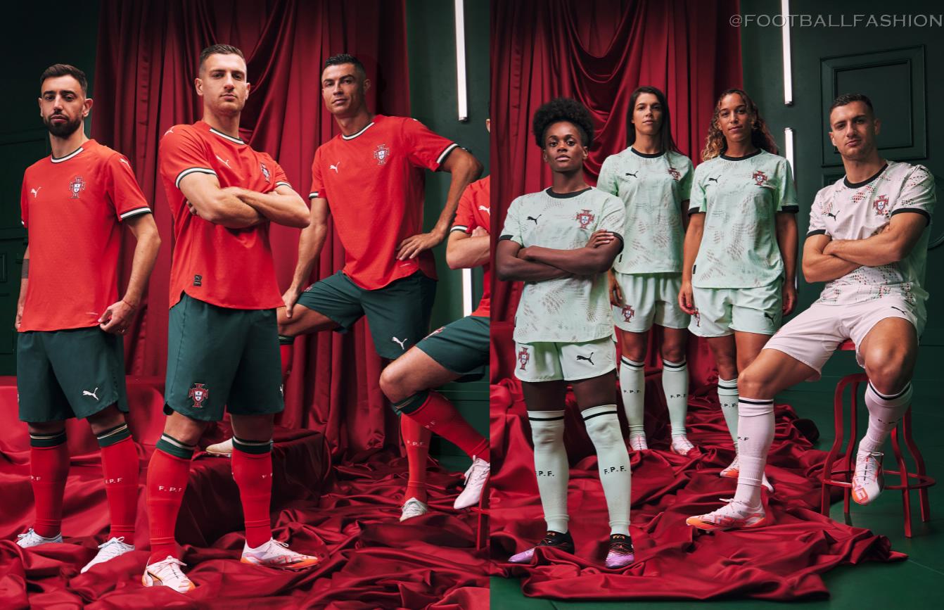 Portugal 2025 PUMA Home And Away Kits FOOTBALL FASHION