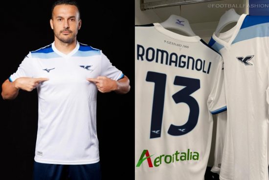 SS Lazio 125th Anniversary Mizuno Kit - FOOTBALL FASHION