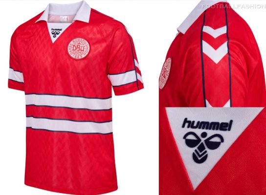 Reissue: Denmark 1988 hummel Home Kit - FOOTBALL FASHION