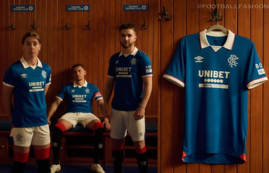 Rangers FC 2025/26 Umbro Home Kit - FOOTBALL FASHION
