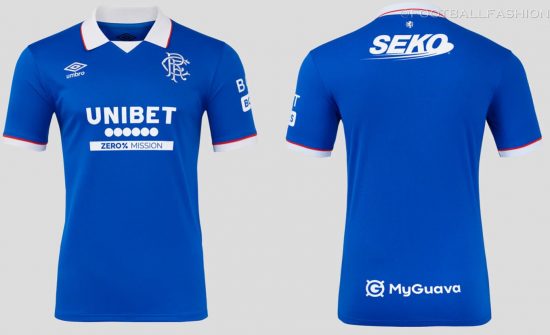 Rangers FC 2025/26 Umbro Home Kit - FOOTBALL FASHION